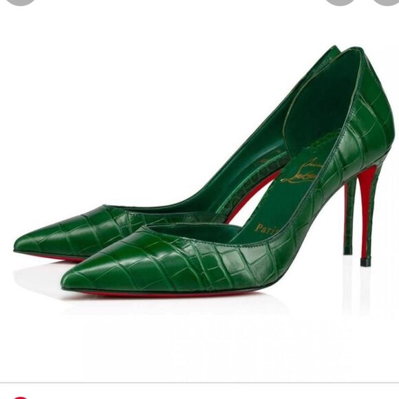 Christian Louboutin | Shoes | Christian Louboutin Iriza 7 Green Canopee ...